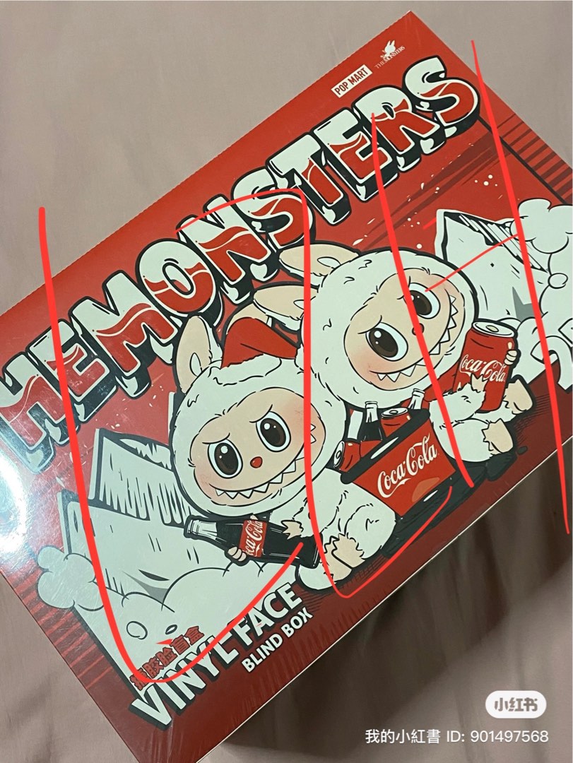 Labubu X Coca Cola Series - Vinyl Face Blindbox Full Set (Chance for ...