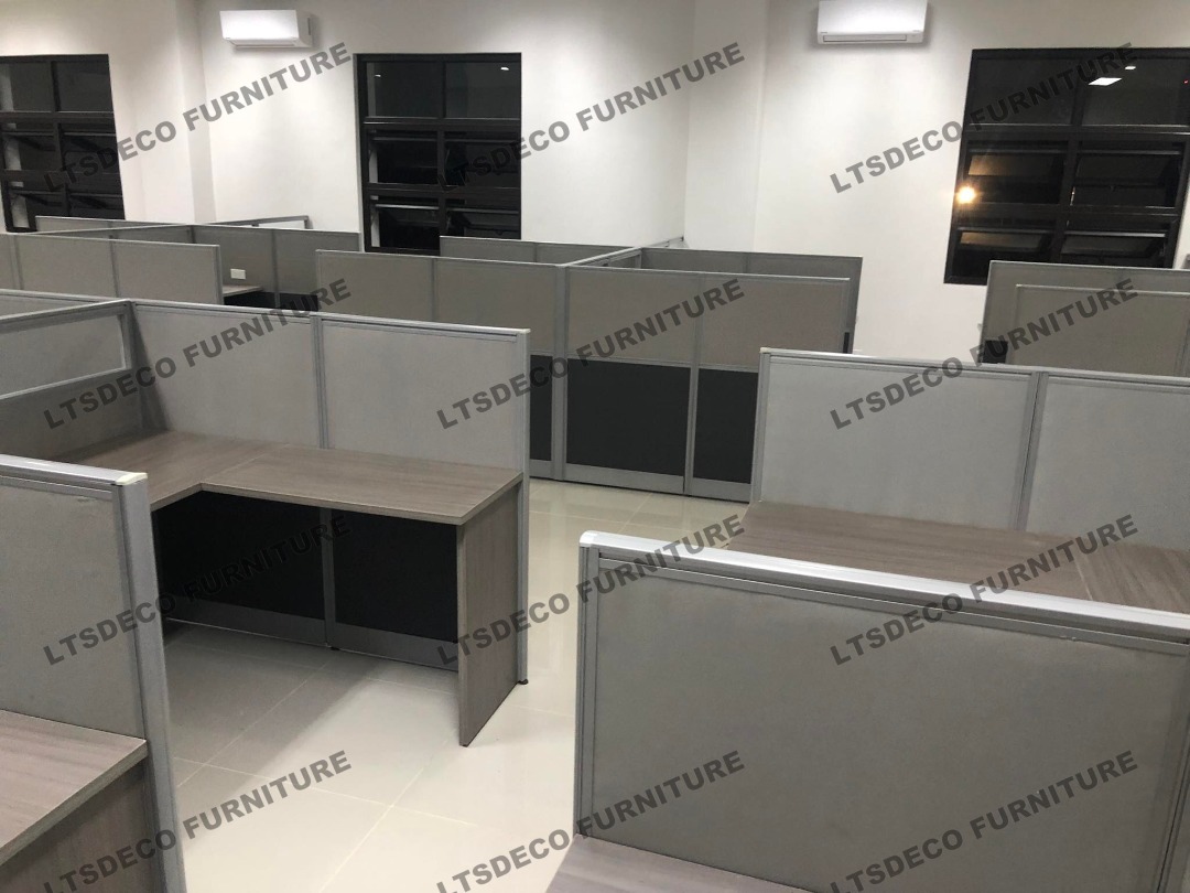 LAMINATED TABLE WORKSTATION PARTITION | OFFICE PARTITION, Furniture ...