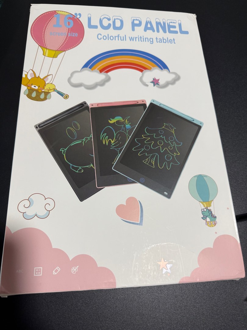LCD panel for kids, Hobbies & Toys, Toys & Games on Carousell