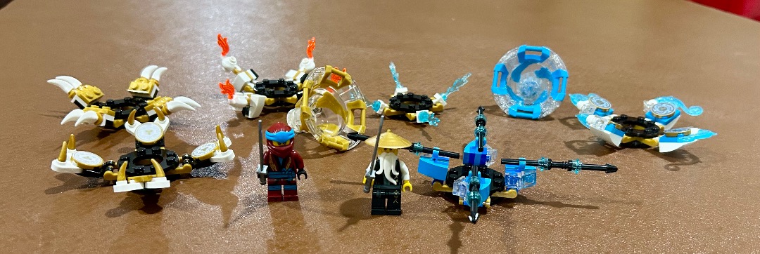 Lego Ninjago 70663 Spinjitsu Nya & Wu, Hobbies & Toys, Toys & Games on ...