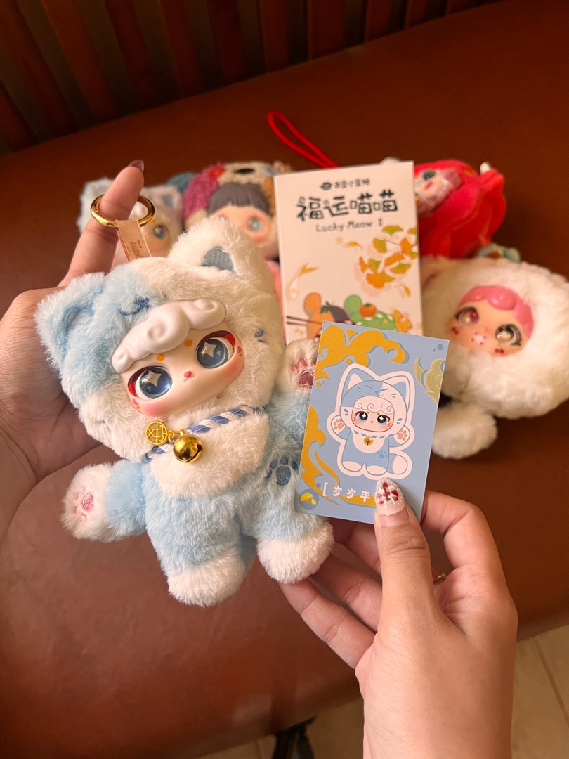 LUCKY MEOW FULL BODY BLUE BIRU BLINDBOX, Toys & Collectibles, Lainnya ...