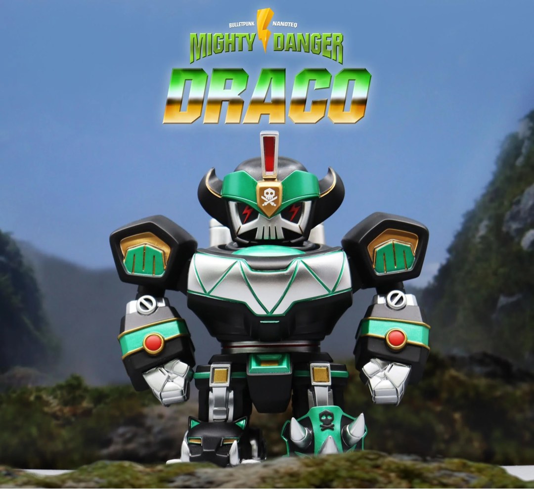 Mighty Morphin Power Rangers - Mighty Danger Draco by Quiccs, Hobbies ...