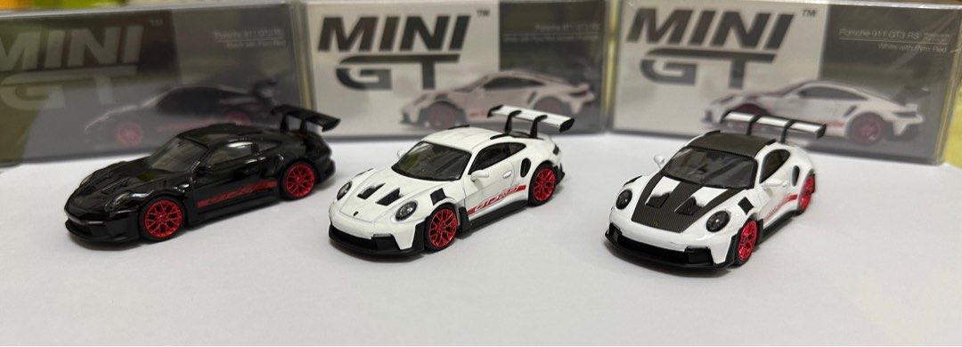 MINI GT 630 681 706 Porsche 911 (992) GT3 RS, 興趣及遊戲, 玩具 & 遊戲類 - Carousell