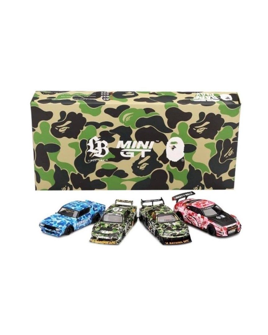 Mini gt bathing ape skyline, Hobbies & Toys, Collectibles & Memorabilia ...