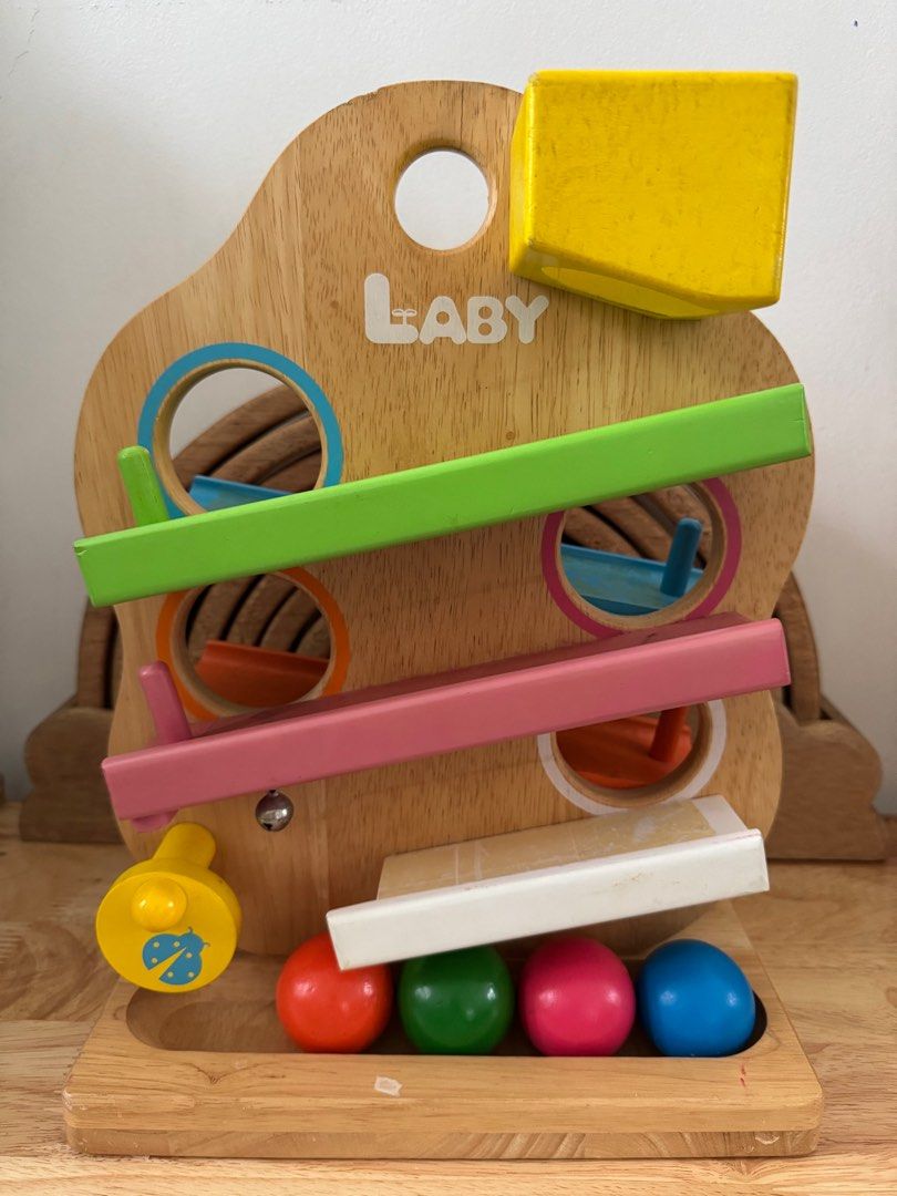 Montessori Ball tracker, Hobbies & Toys, Toys & Games on Carousell