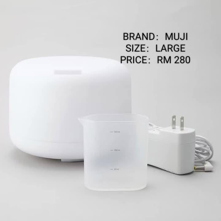 muji large diffuse, Furniture & Home Living, Home Fragrance on Carousell