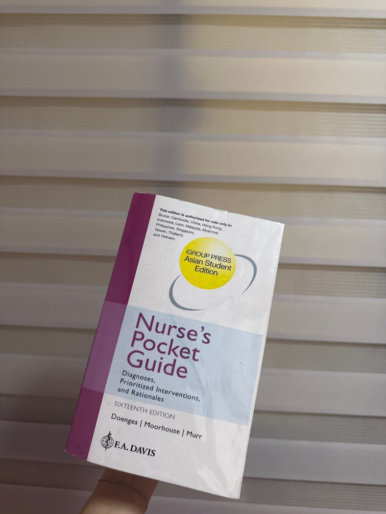 NANDA - Nurse's Pocket Guide, Hobbies & Toys, Books & Magazines ...