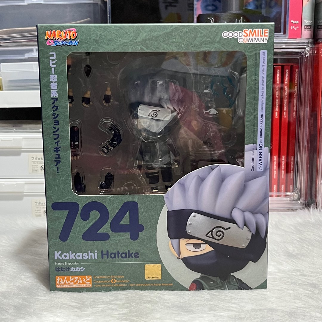 Nendoroid 724 Kakashi Hatake (Naruto), Hobbies & Toys, Memorabilia ...