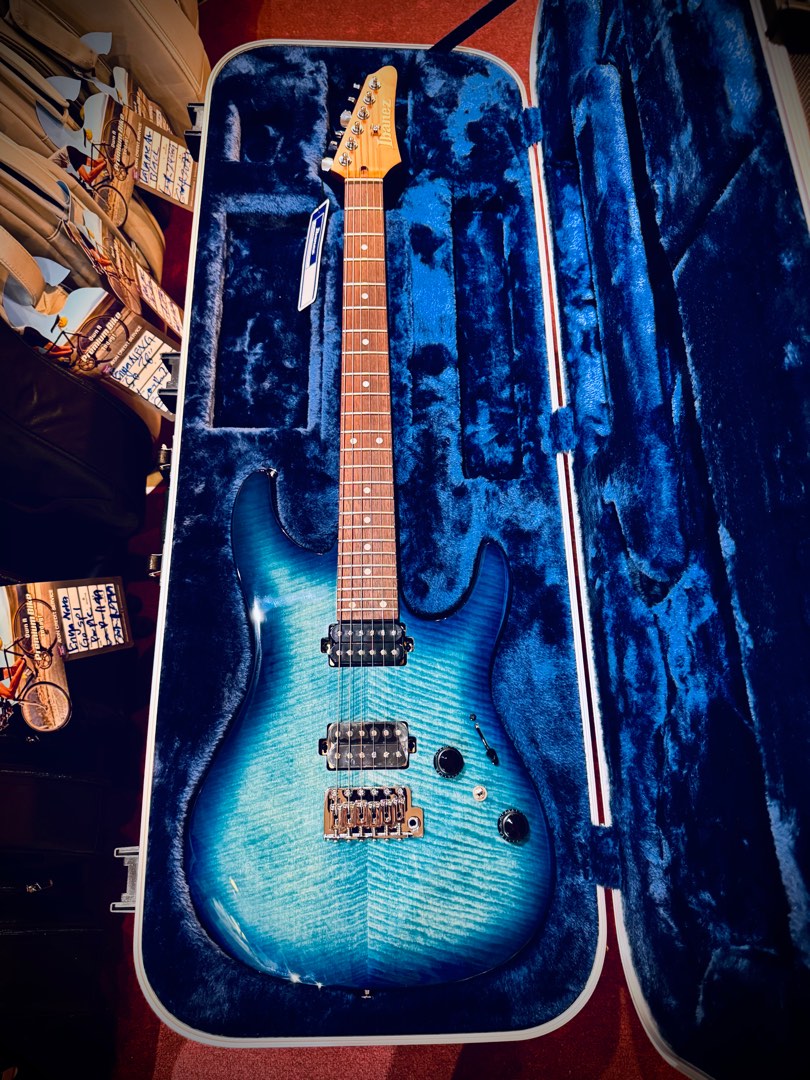 NEW 2025 Ibanez Standard AZ24S1F Electric Guitar - Transparent ...