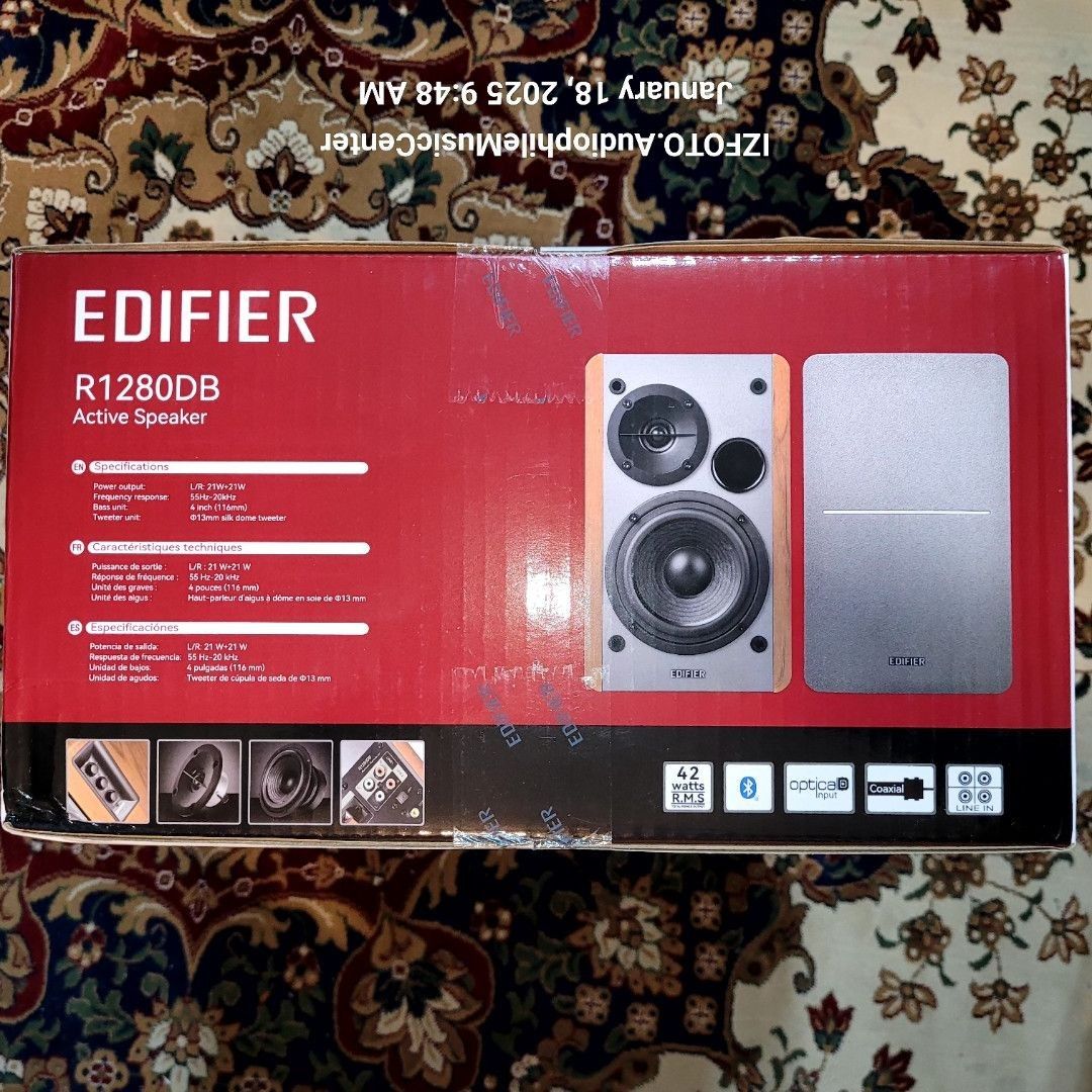 NEW POWER SPEAKER - EDIFIER R1280DB, Audio, Soundbars, Speakers ...