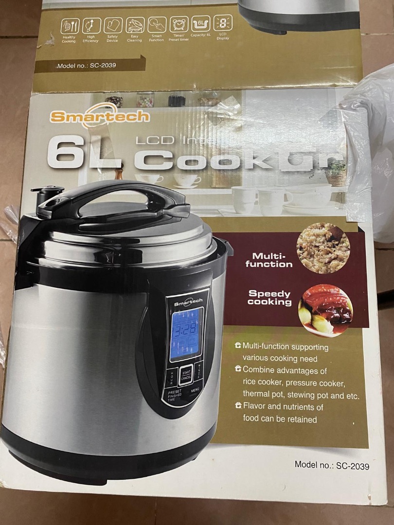 [New] Smartech 6L Cooker (SC-2039), 家庭電器, 廚房電器, 鍋具 - Carousell