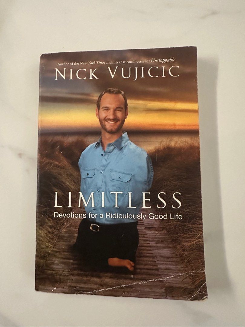 Nick Vujicic Limitless Devotions for a Ridiculously Good Life Book, Hobbies & Toys, Books ...