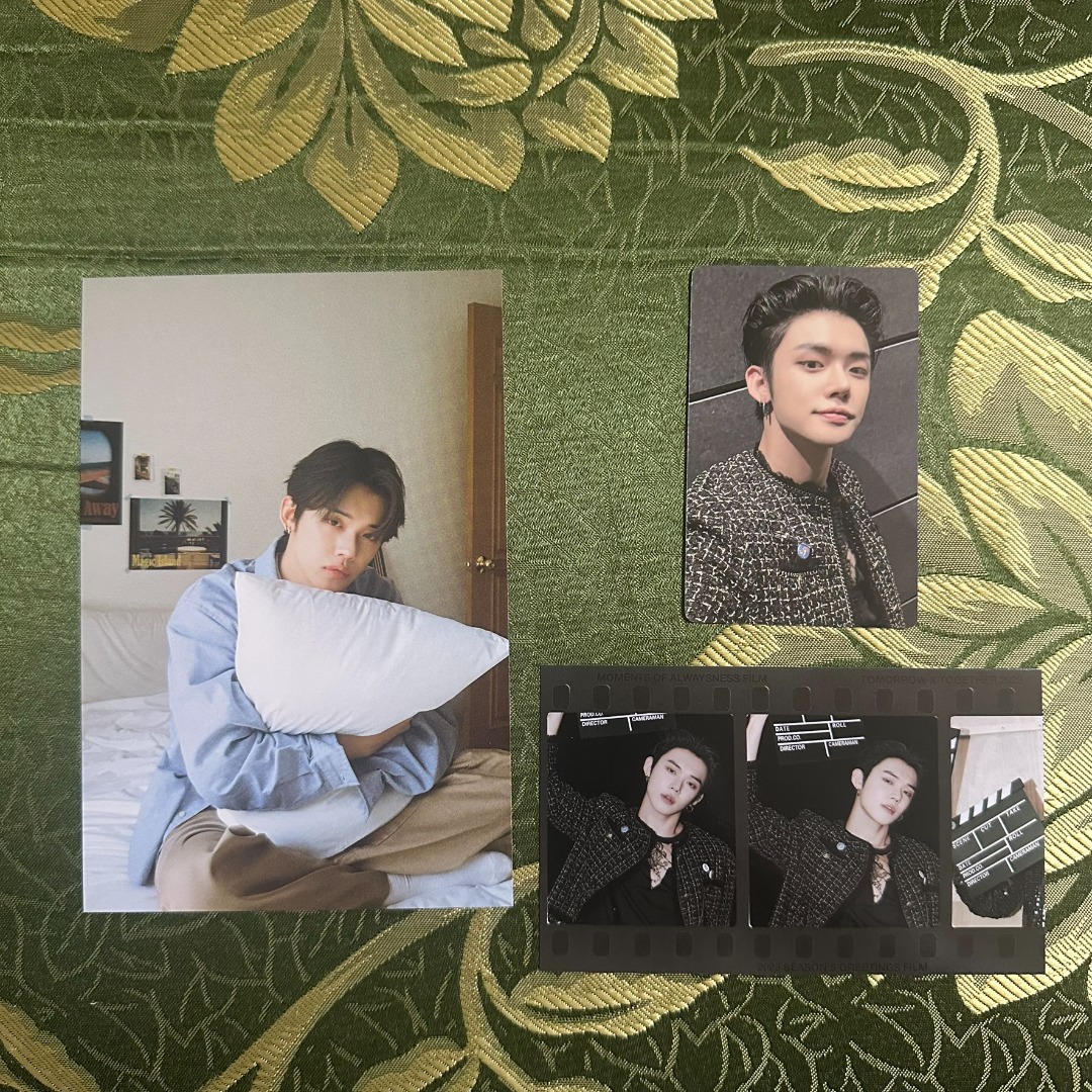OFFICIAL TXT SG 2023 PHOTOCARD FILM PHOTO LIVE PHOTO YEONJUN SET ...