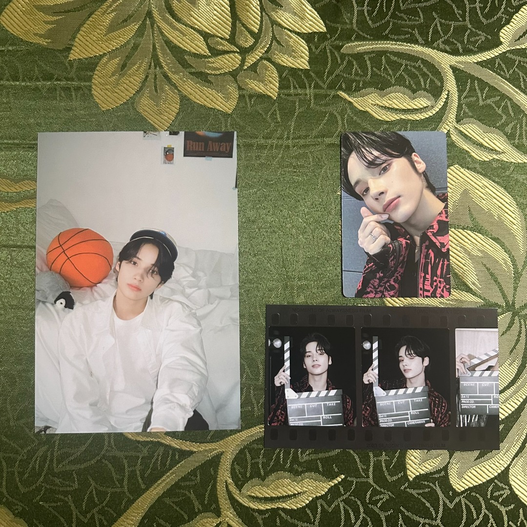 OFFICIAL TXT SG 2023 PHOTOCARD FILM PHOTO LIVE PHOTO HUENING KAI SET ...
