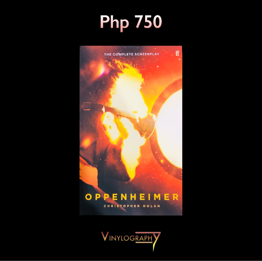 Oppenheimer Complete Screenplay/Script by Christopher Nolan, Hobbies ...