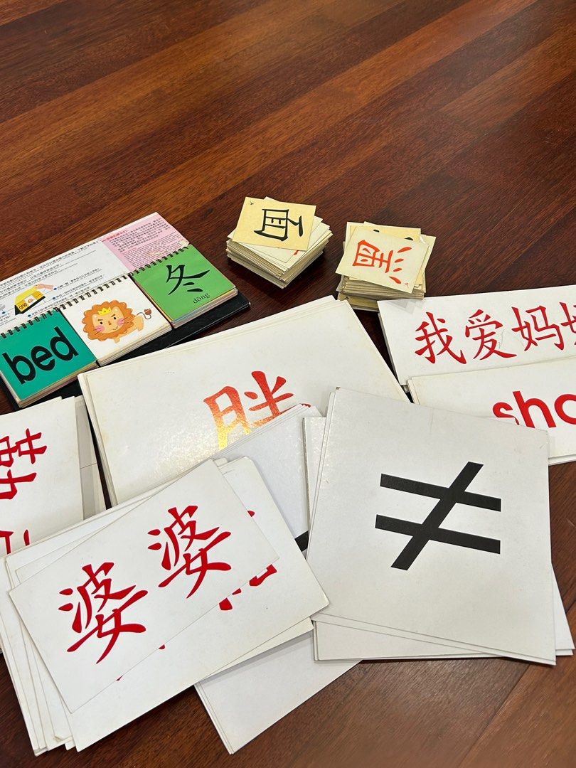 OVER 300 pcs Kids Flashcards (kindergarten/primary school) Chinese ...