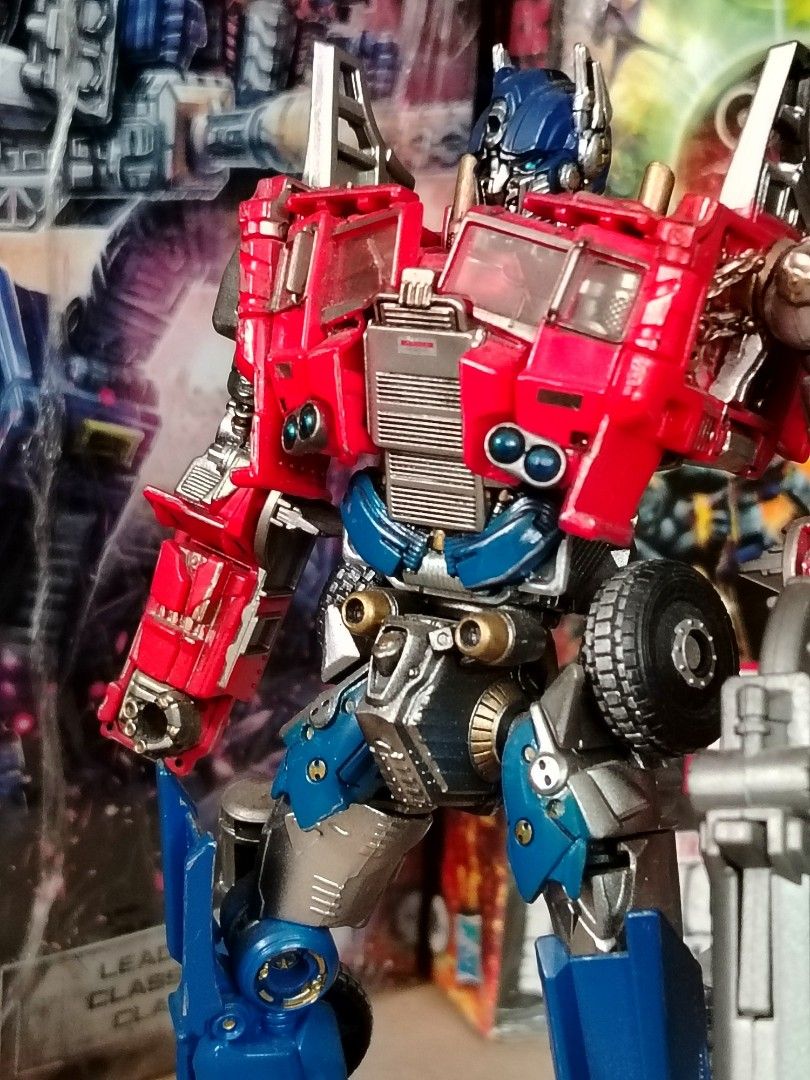 Paint job optimus prime d vlass, Hobbies & Toys, Toys & Games on Carousell