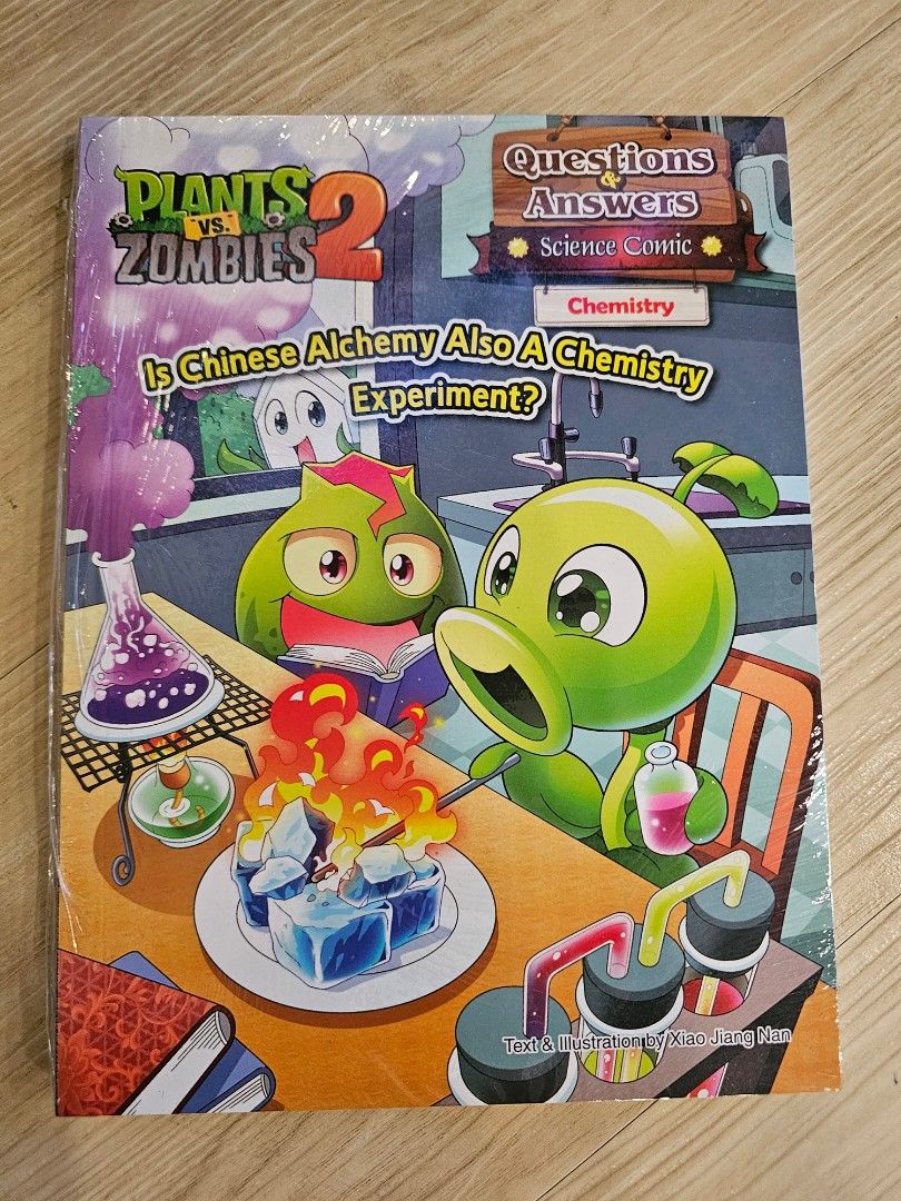 Plants vs Zombies ~ Questions & Answers Science Comic, Hobbies & Toys ...