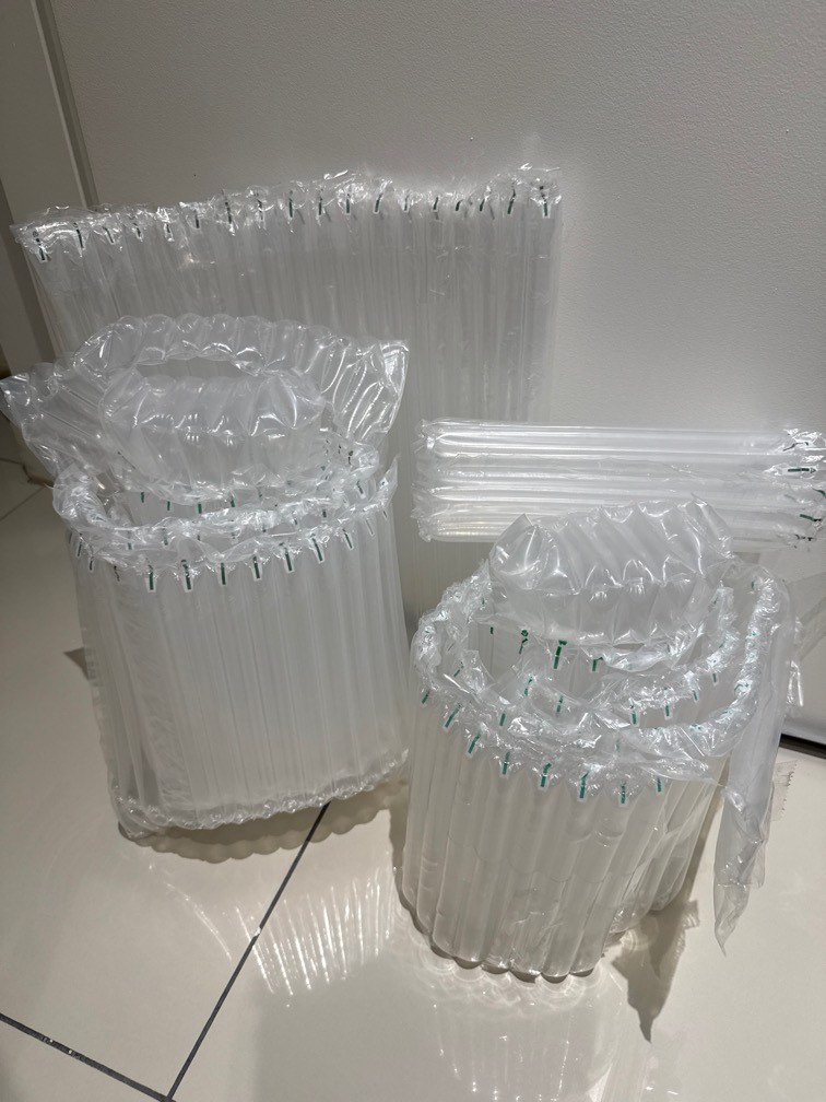 Plastic bubble wrap tubes for FREE, Hobbies & Toys, Stationery & Craft ...