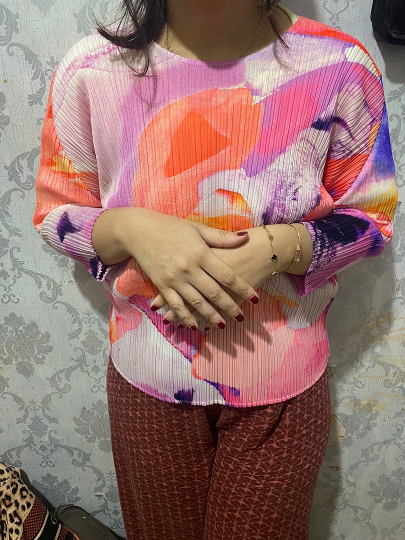 PLEATS PLEASE PINK PETAL WALTZ AUTHENTIC SSS2022 NOT RICK OWENS JIL ...