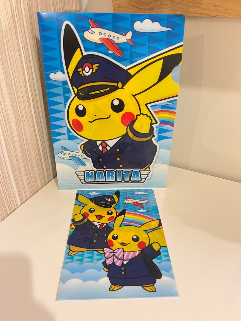 Pokemon Center Pikachu Pilot Narita Airport Combo Files, Hobbies & Toys ...