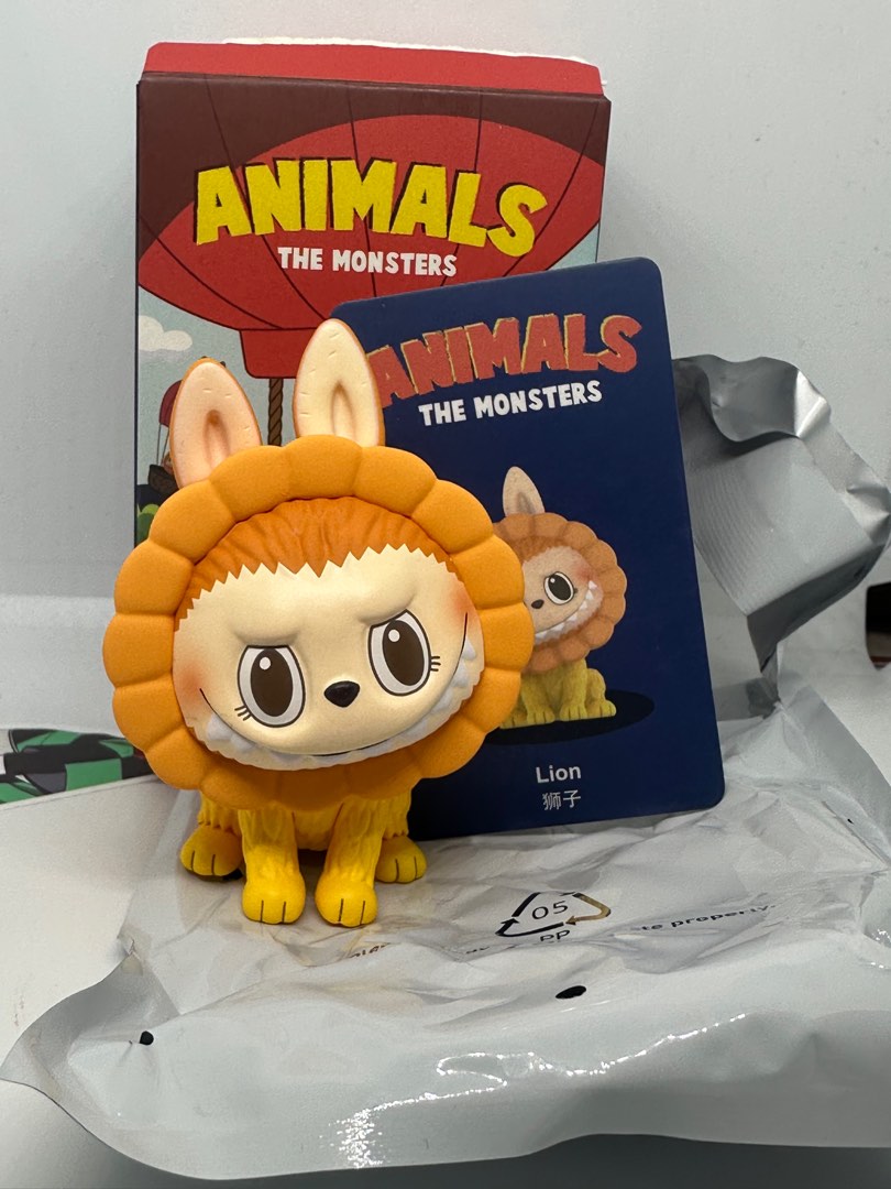 Pop Mart - Animals The Monsters - Lion, Hobbies & Toys, Toys & Games on ...