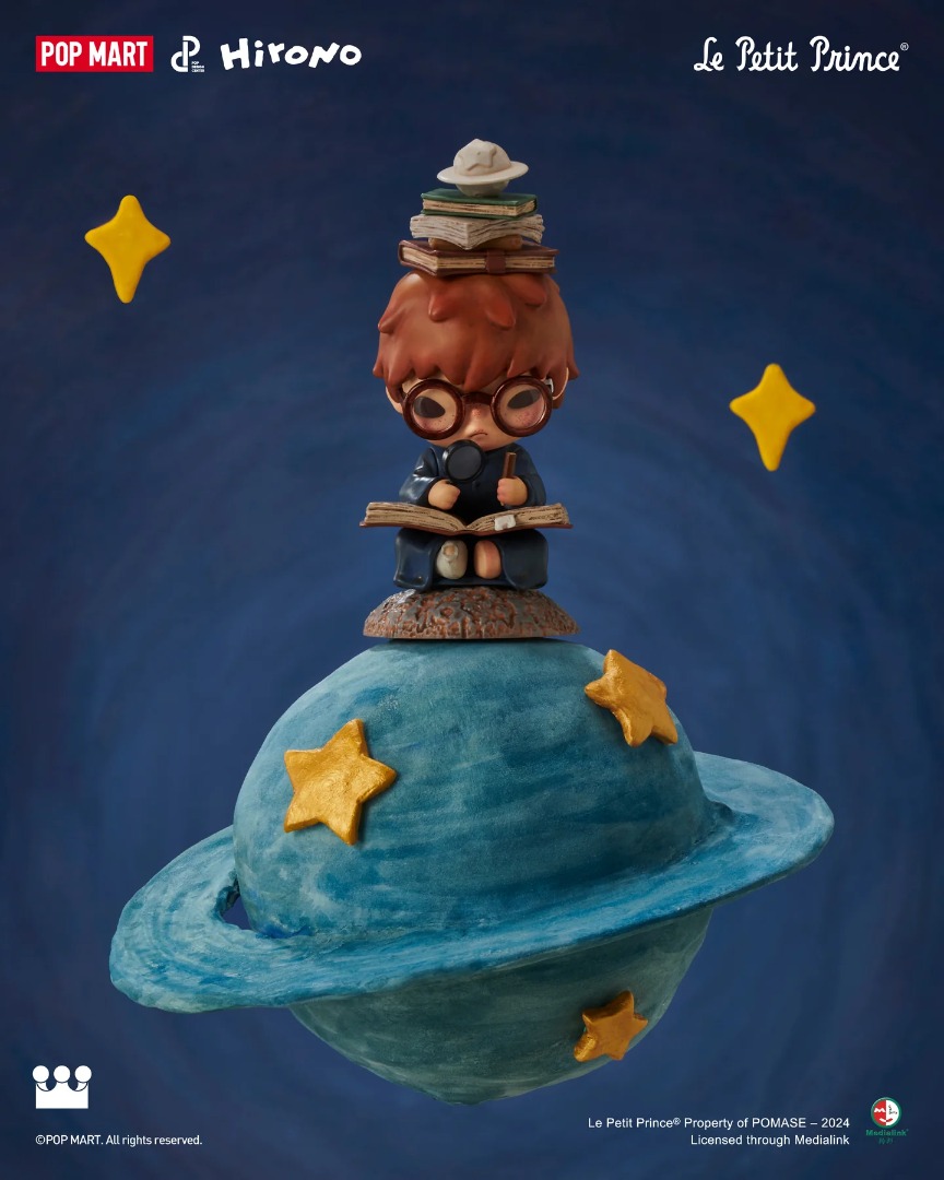 POP MART Hirono × Le Petit Prince Series - Merchant, Geographer and ...