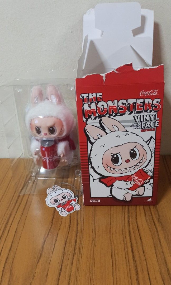 pop mart labubu x coke, Hobbies & Toys, Toys & Games on Carousell