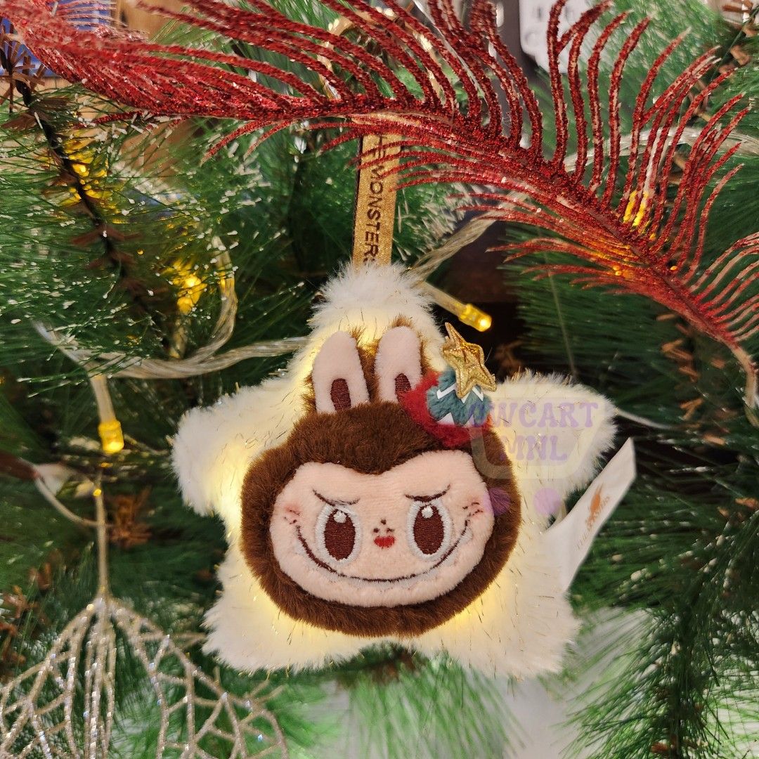 Popmart The Monsters Labubu Sparkly Plush Pendant, Hobbies & Toys, Toys ...