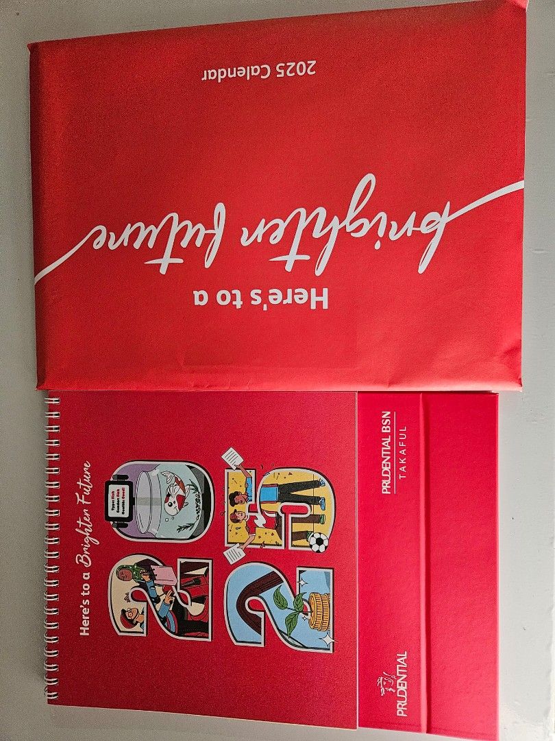 Prudential table calendar 2025, Everything Else, Others on Carousell