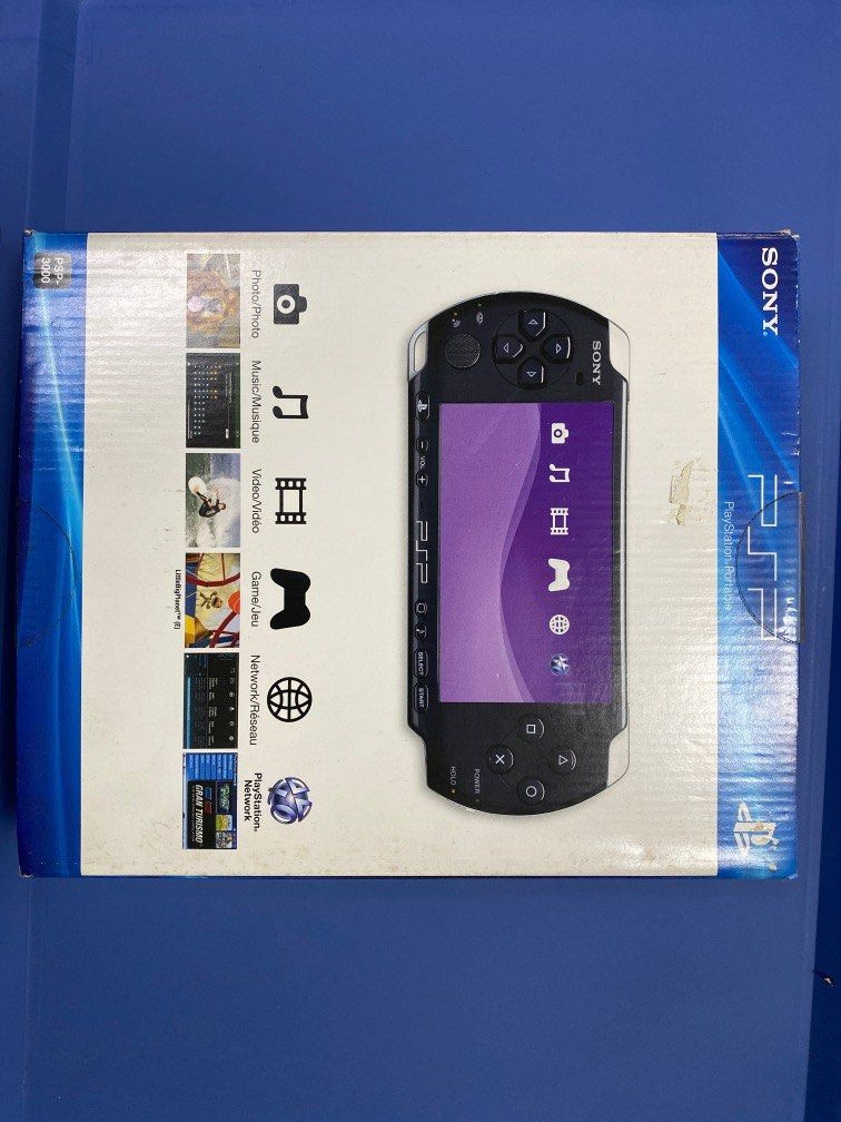 Psp 3000 original box empty, Video Gaming, Video Game Consoles ...