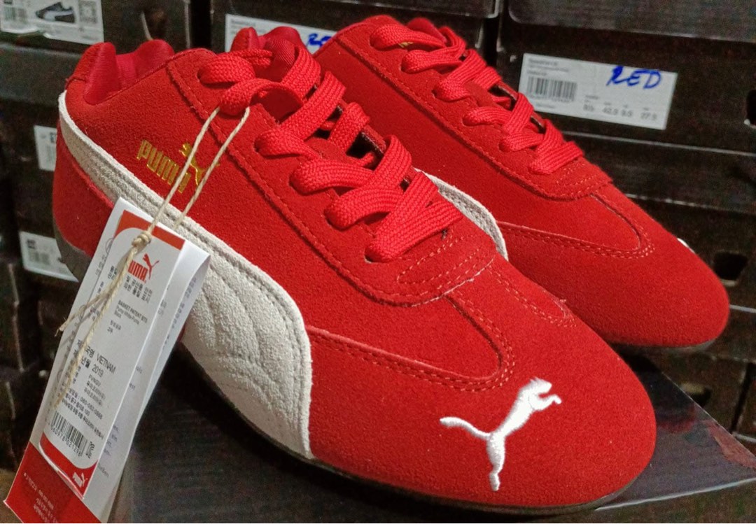 PUMA SPEEDCAT RED, Men's Fashion, Footwear, Sneakers on Carousell