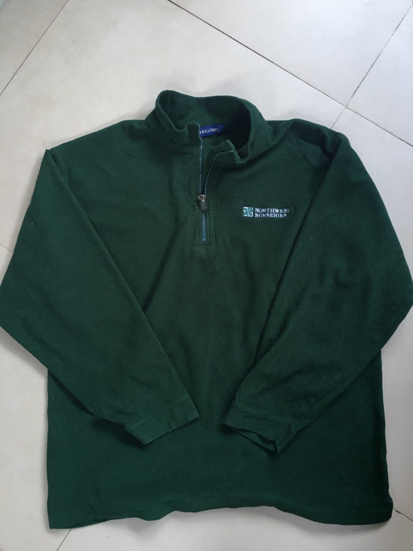 QUARTER ZIP FLEECE JACKET, Men's Fashion, Coats, Jackets and Outerwear ...