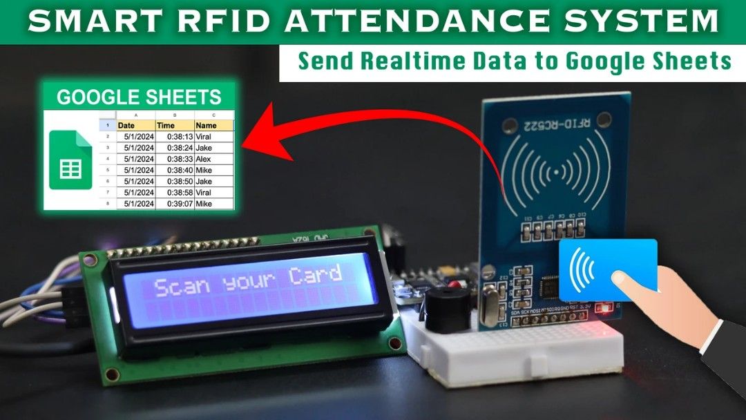 RFID Attendance Final year project Readymade, Computers & Tech, Parts & Accessories, Computer ...