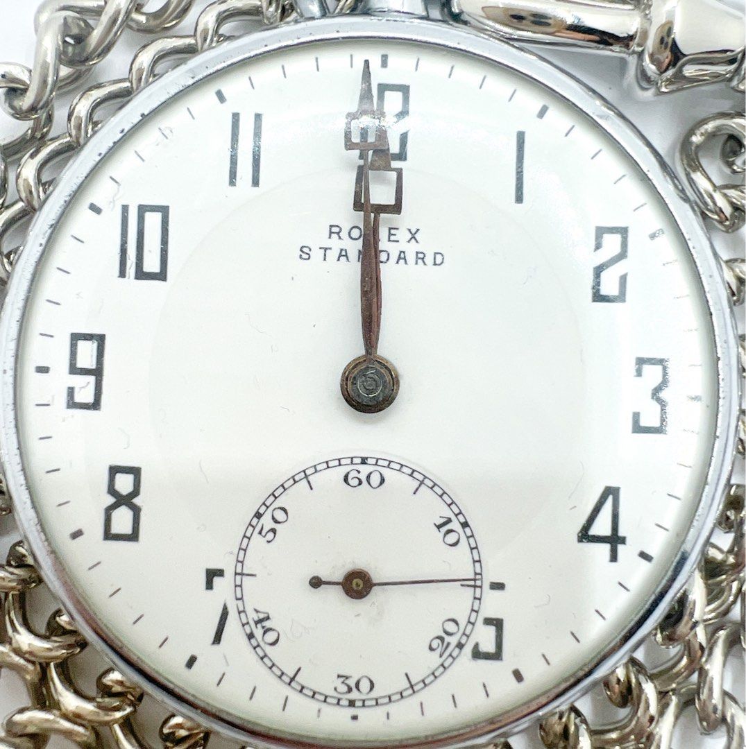 Rolex standard lever movement mechanical hand wind pocket watch, Luxury ...
