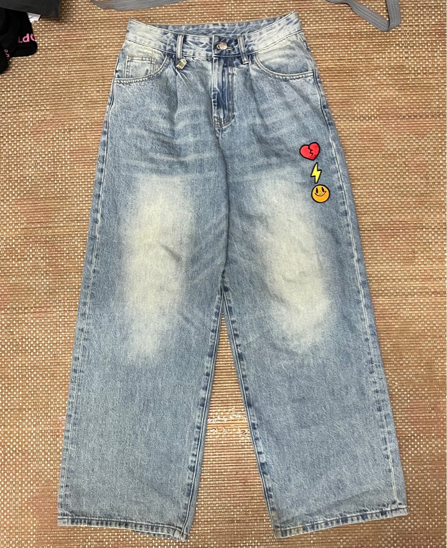 ryw super baggy jeans opt svg nike, Men's Fashion, Bottoms, Jeans on ...