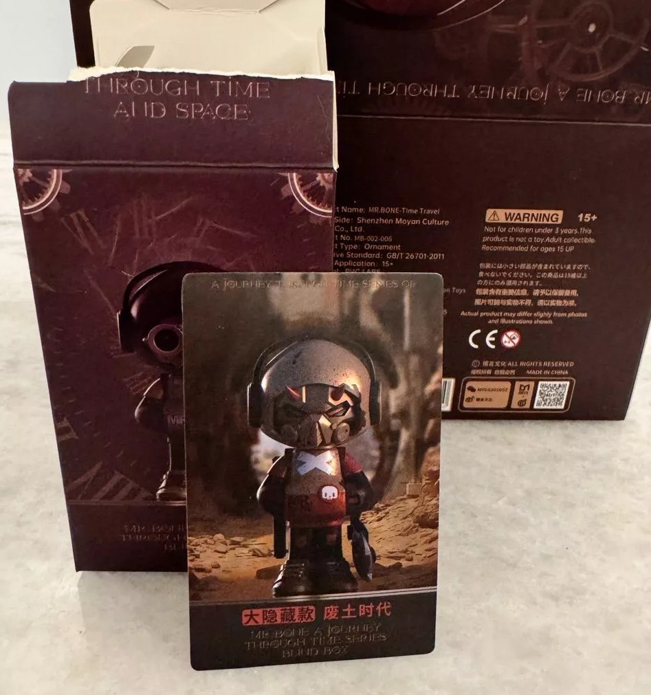 SECRET - MR. BONE Time Travel Series 2 Blind Box mr.bone mrbone ...