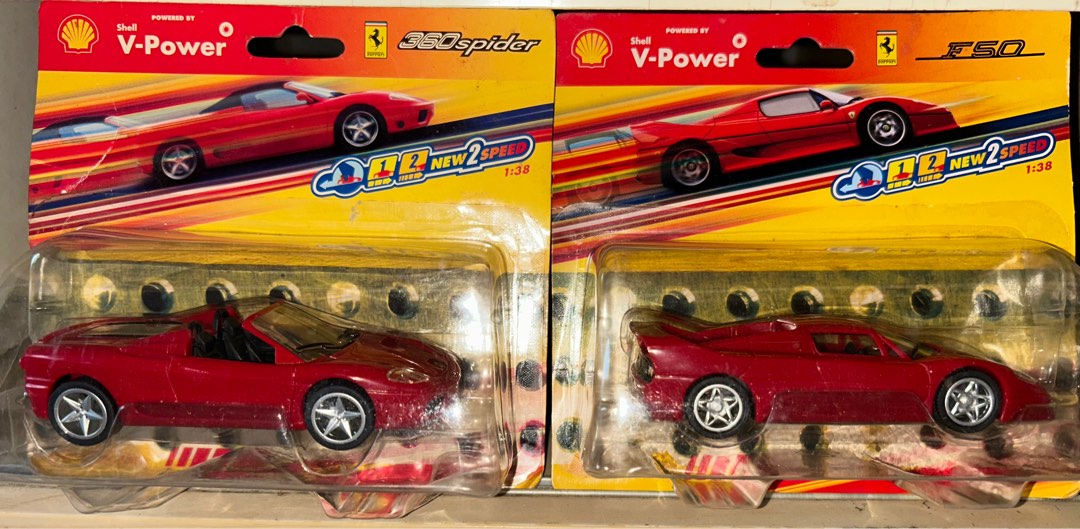Shell Ferrari Vintage Cars, Hobbies & Toys, Collectibles & Memorabilia ...