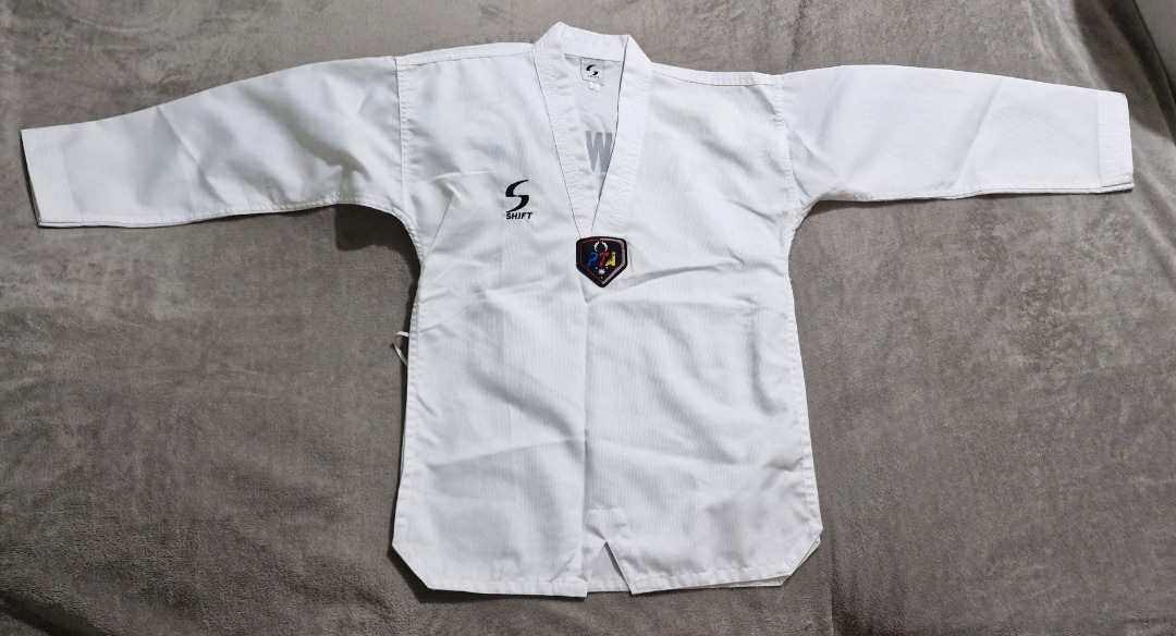 Shift Taekwondo Training Uniform Basic (Dobok) PTA (Size 2, 160 cm ...
