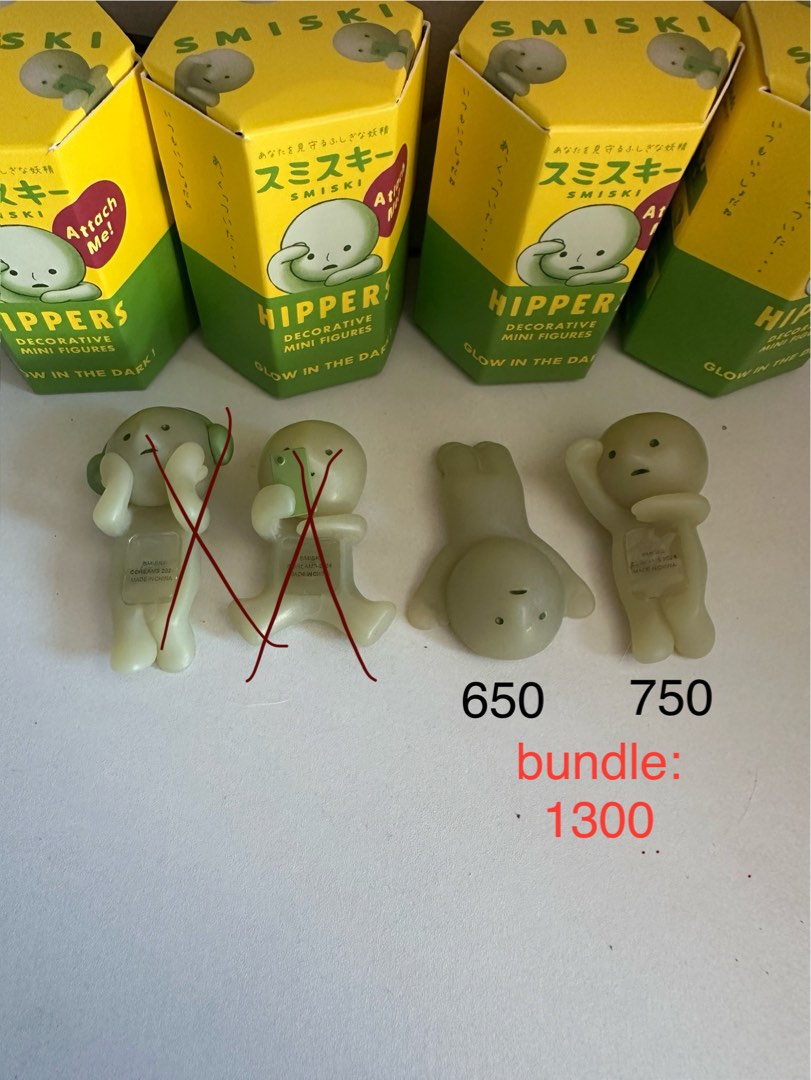 Smiski hippers (secret included) starts at 650, Hobbies & Toys, Toys ...