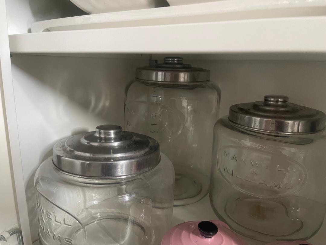 SSF Glass Jars Mix Design & Sizes (For All), Furniture & Home Living ...