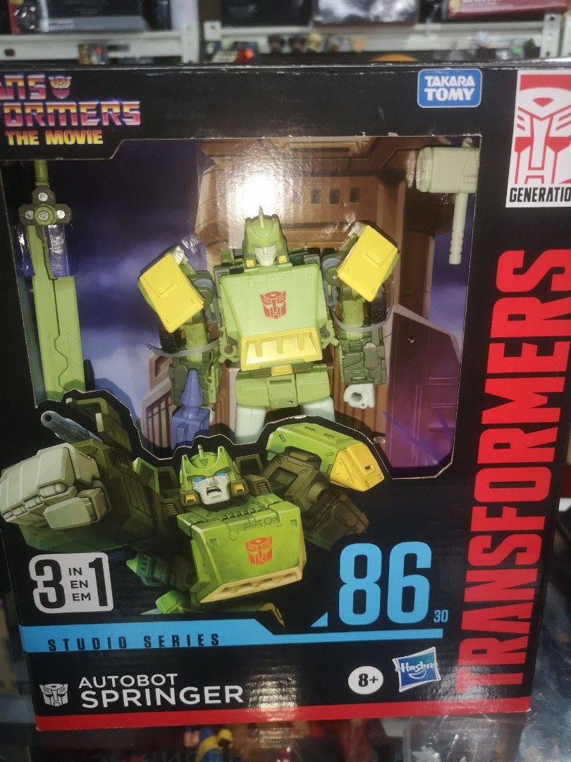 Takara Transformers Studio 86 Springer BIB, Hobbies & Toys, Toys ...