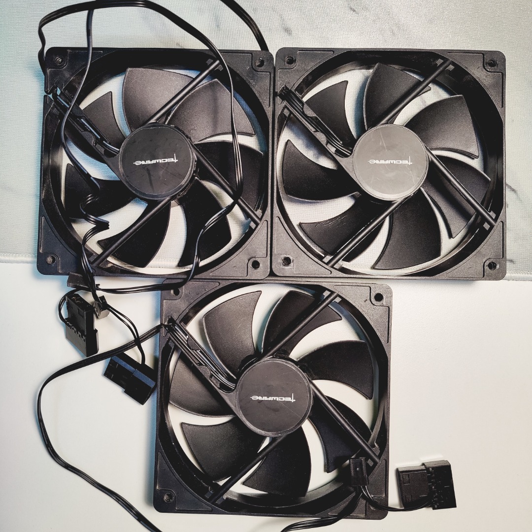 Tecware PC case fans (Black), Computers & Tech, Parts & Accessories ...