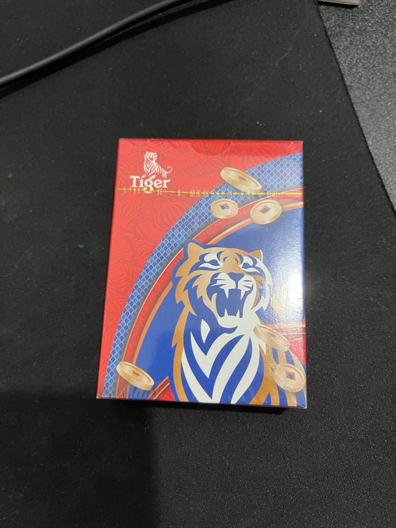 Tiger Playing Cards 2025 with Tiger angpow, Hobbies & Toys, Toys ...