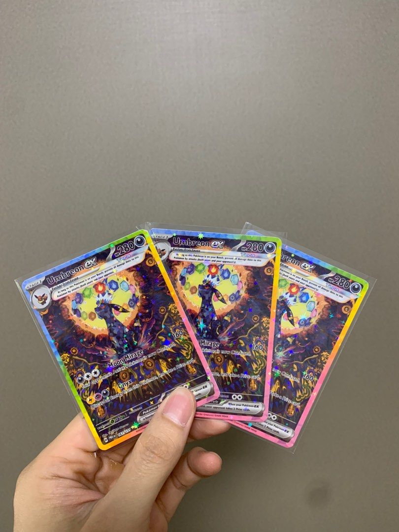 Umbreon EX SAR (161/131) Prismatic Evolutions Pokemon TCG Custom Proxy ...