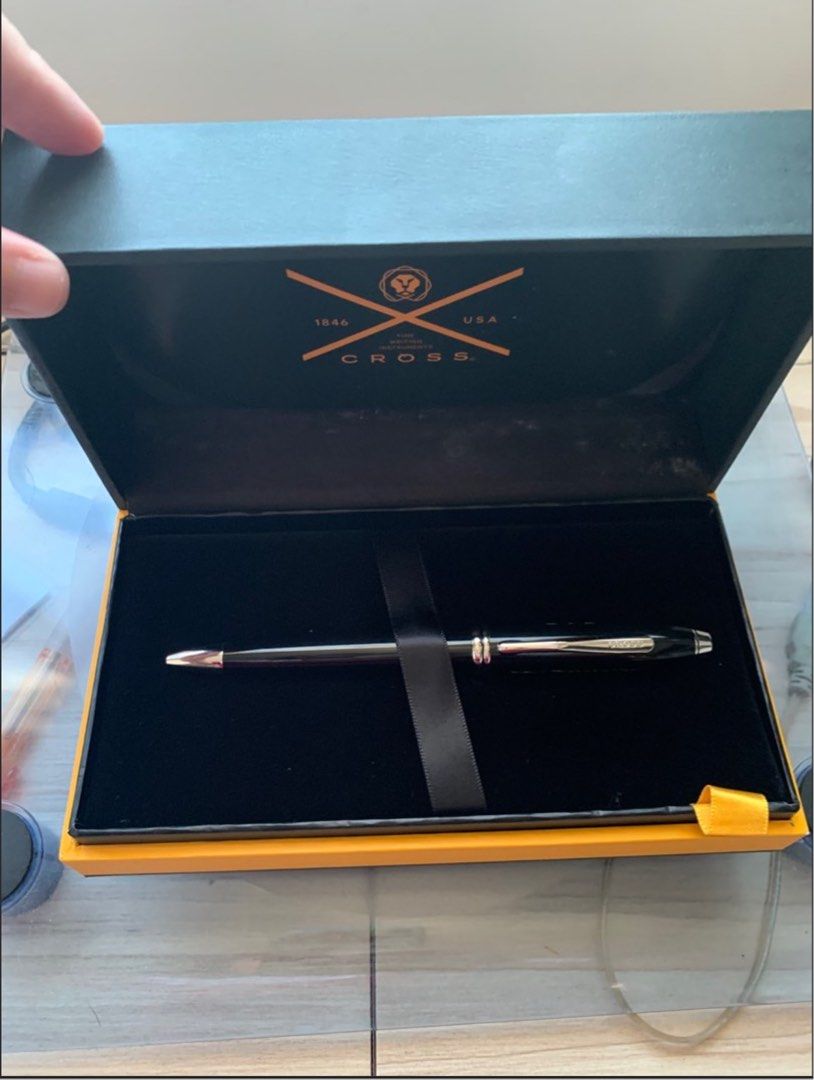 US Cross Brand Ballpoint Pen (gift from company so got company logo ...