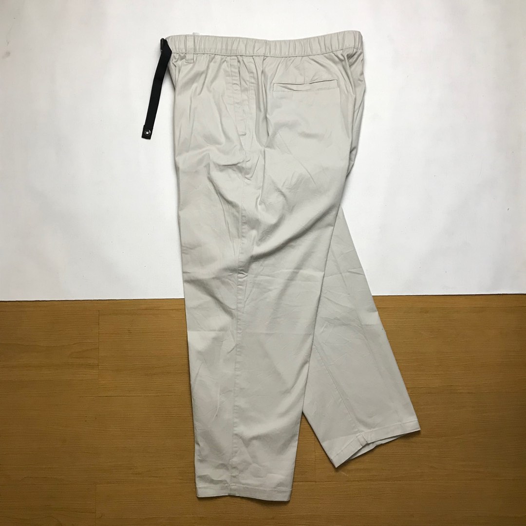 Utility Pants Wide SPAO Grey / Ivory not Gramicci Giordano Bershka ...