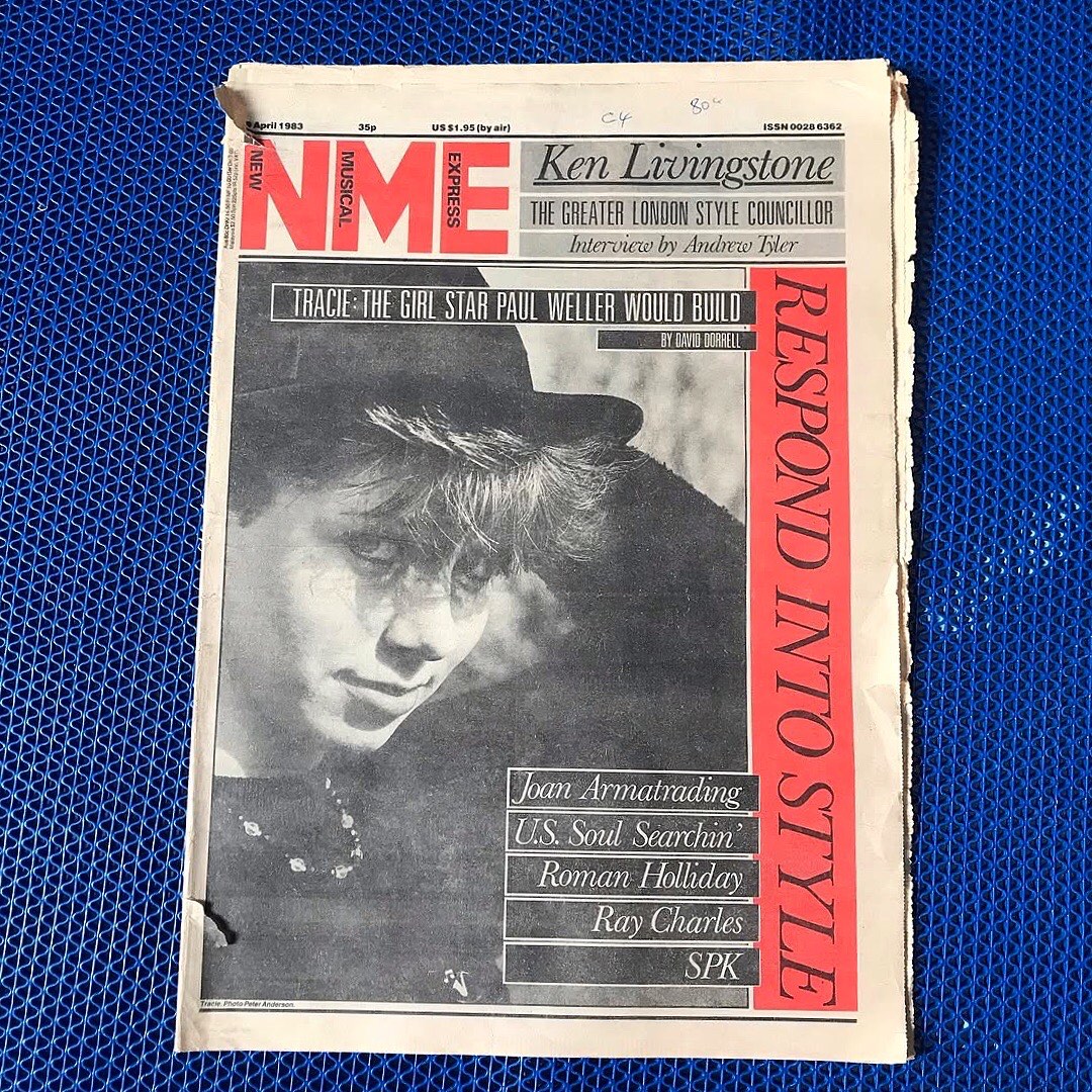 Vintage NME magazine uk NME: Ray Charles, Tracie young paul weller Joan ...