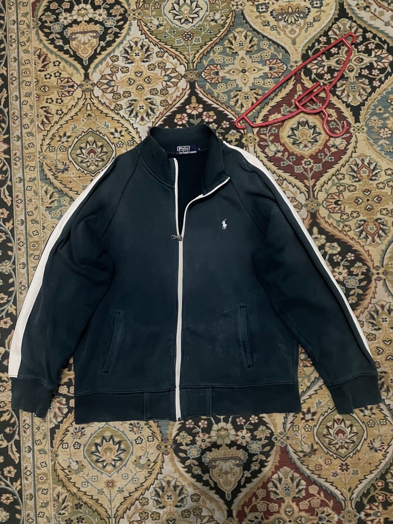 Vintage Polo RL interlock track jacket, Men's Fashion, Coats, Jackets ...