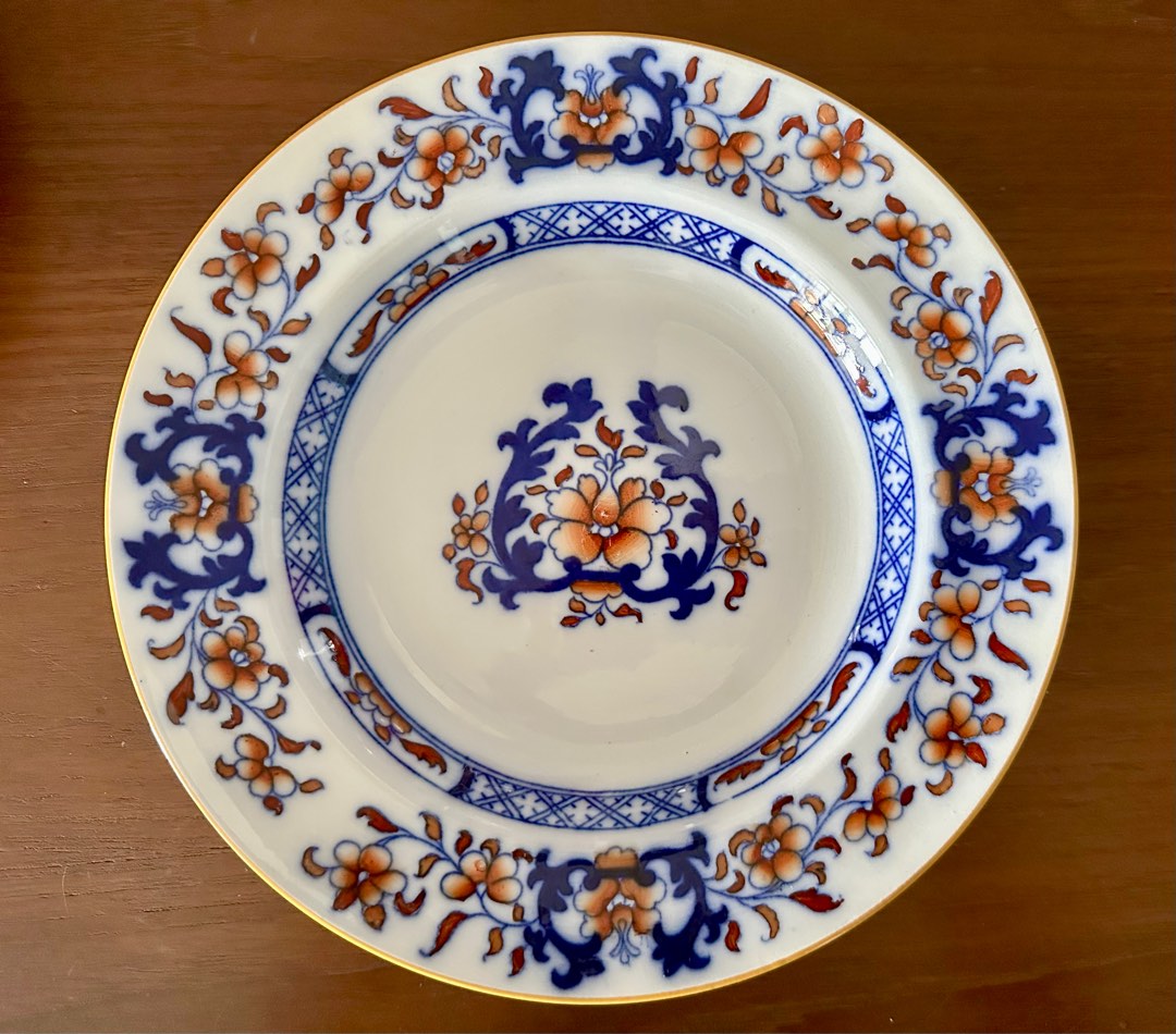 Vintage/antique Minton plate circa 1912-1950, Furniture & Home Living ...